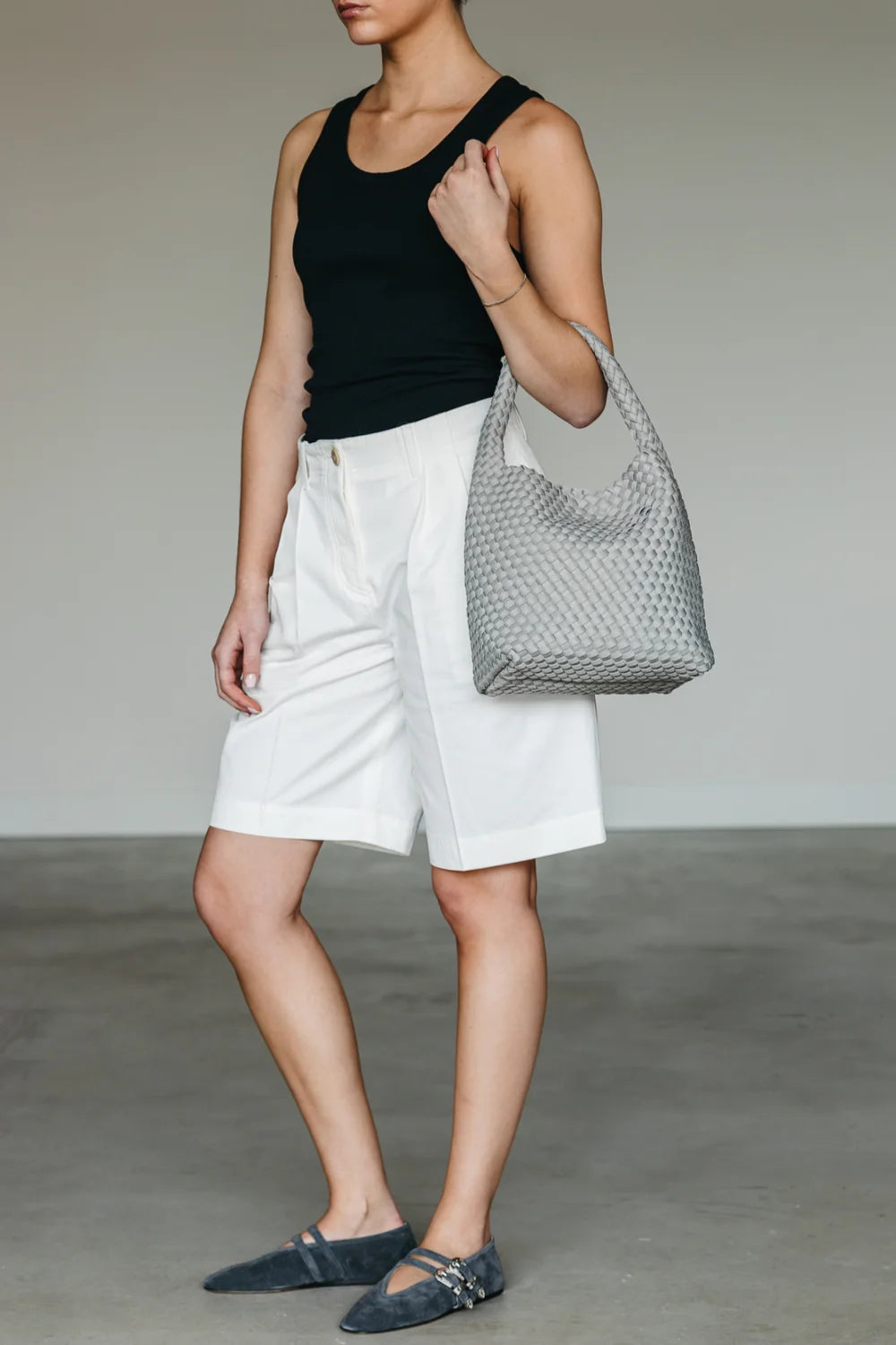 Marrea Bucket Silver Seashell